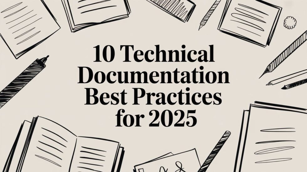 10 Technical Documentation Best Practices for 2025