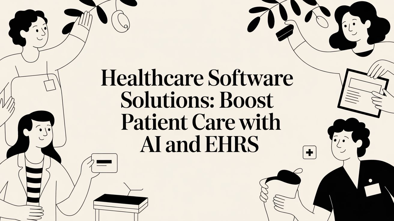Healthcare Software Solutions: Boost Patient Care with AI and EHRs