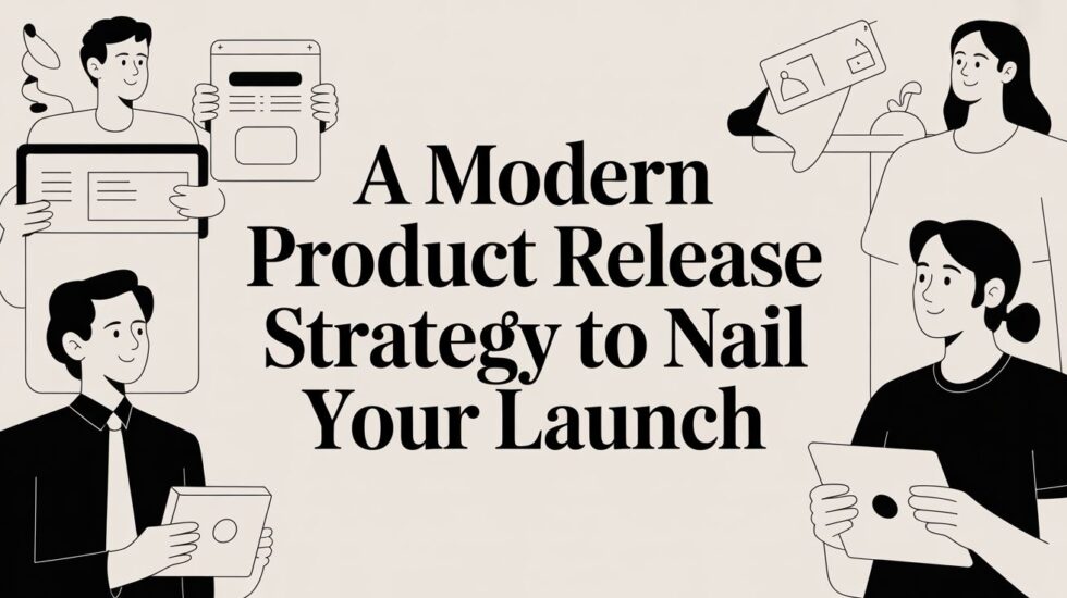 A Modern Product Release Strategy To Nail Your Launch